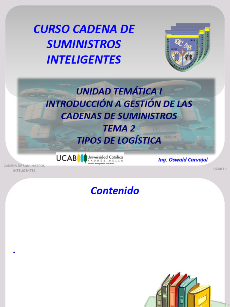 Curso Cadena de Suministros Inteligentes I-02 | PDF | Logística ...