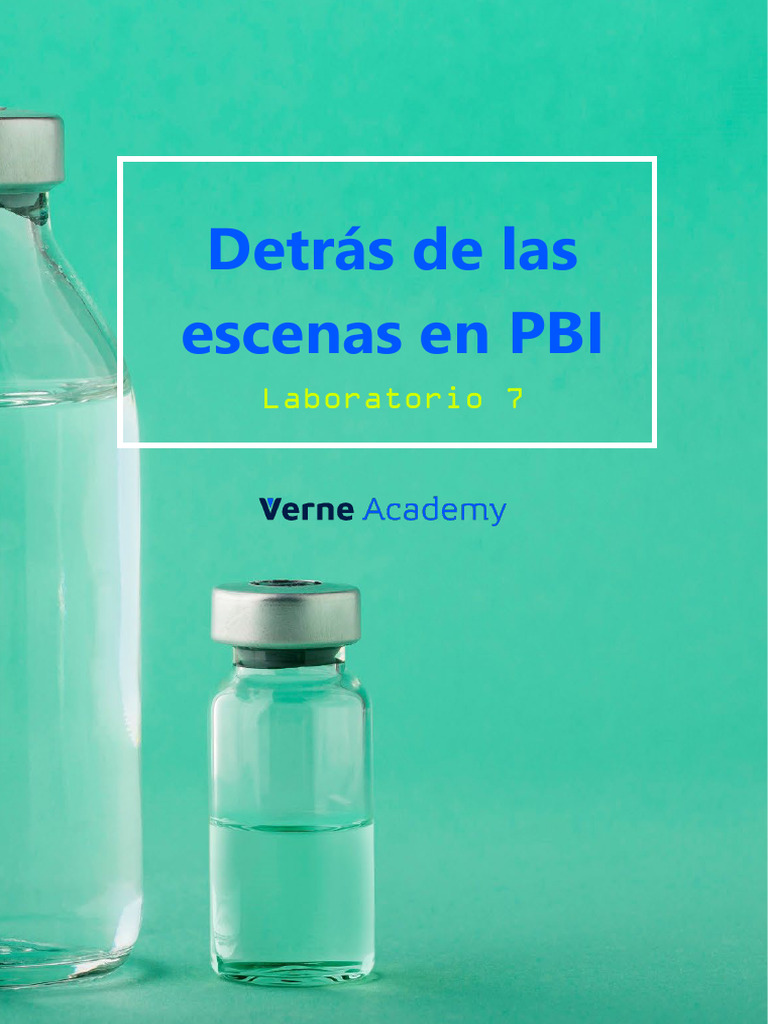 Lab7 - Detras de Las Escenas en PBI | PDF | Botón (Computación ...