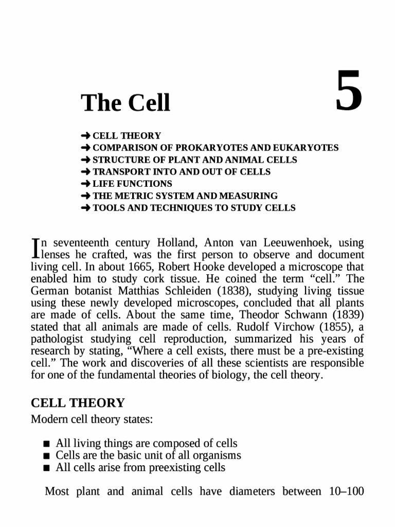 the cell | PDF