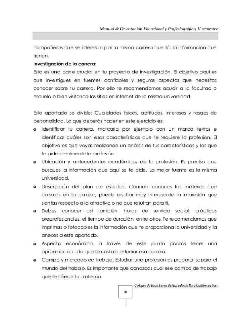 Proyecto de Investigacion de Carreras 5 | PDF