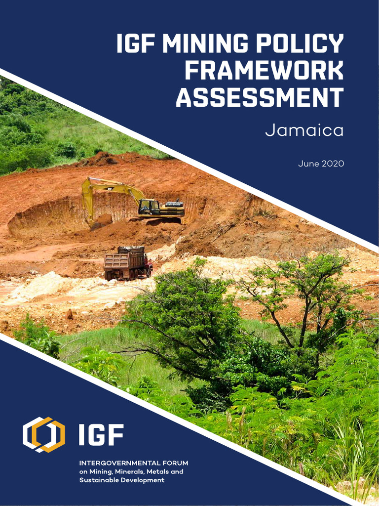 Jamaica Mining Policy Framework Assessment En | PDF | Mining | Sustainability