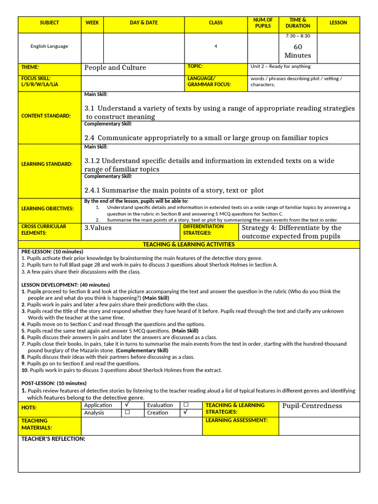 Lesson 20 Reading | PDF | Cognitive Science | Behavior Modification