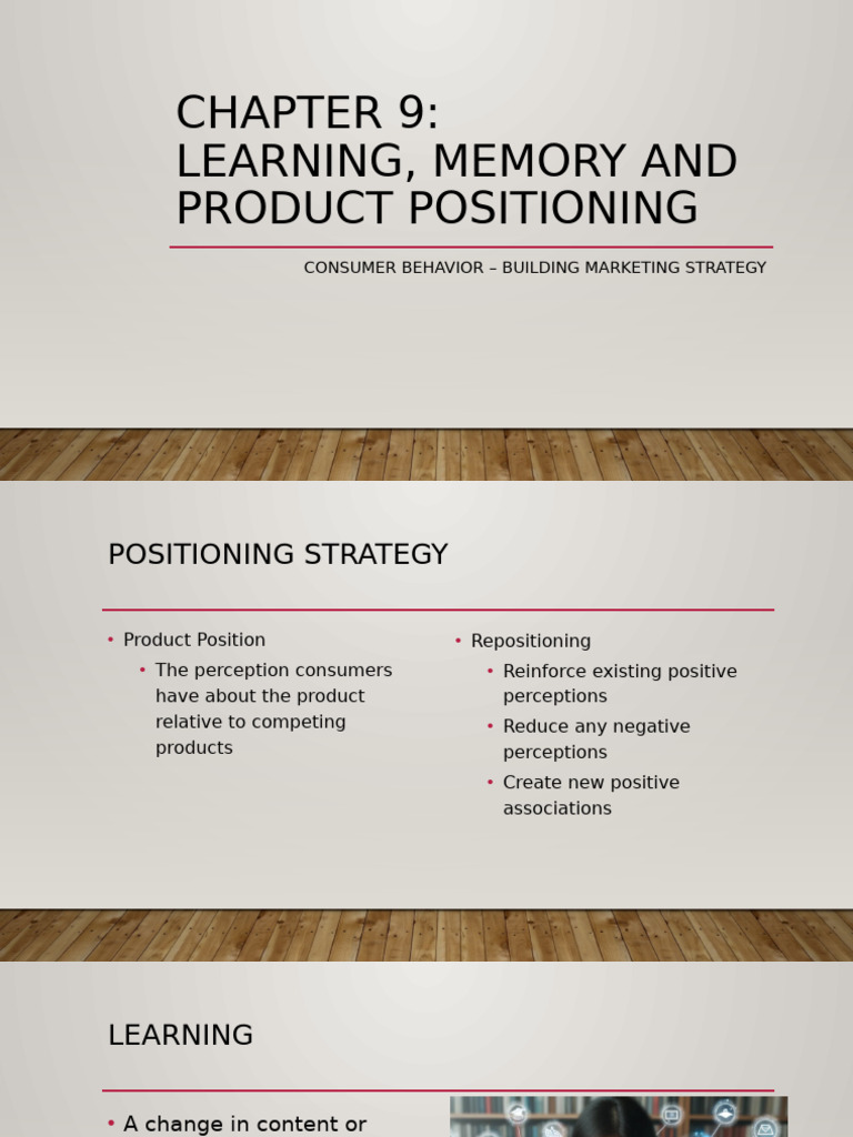 Chapter 9 | PDF | Learning | Brand