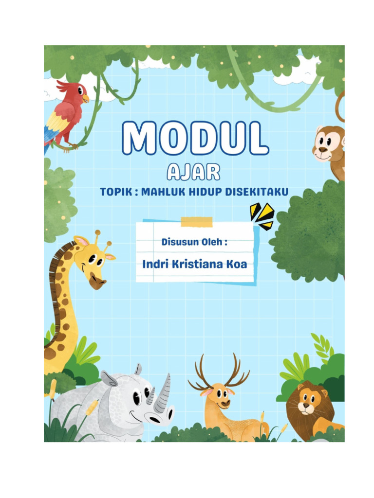 Draft Modul Ajar 2 - Indri | PDF