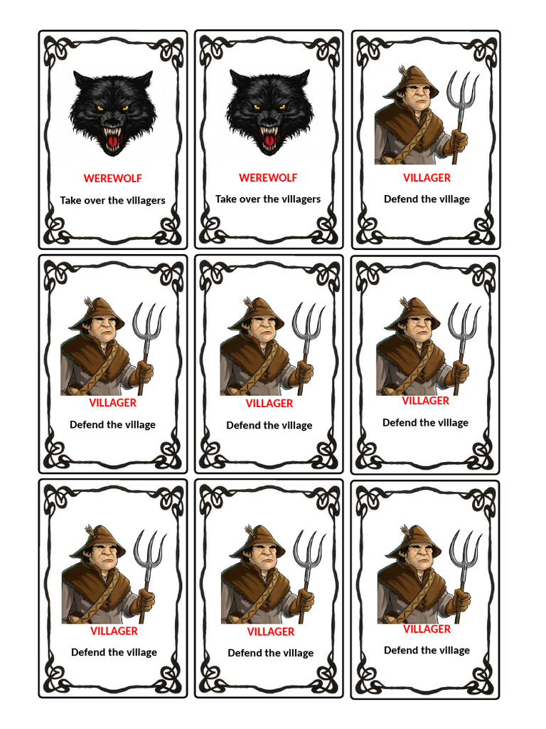 Werewolf vs Villagers Strategy Guide | PDF
