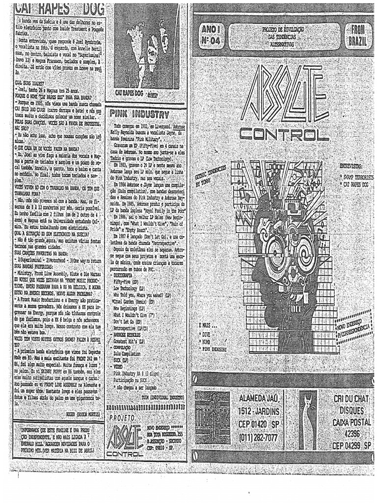 Absolute control - Ano I - Nº4 | PDF