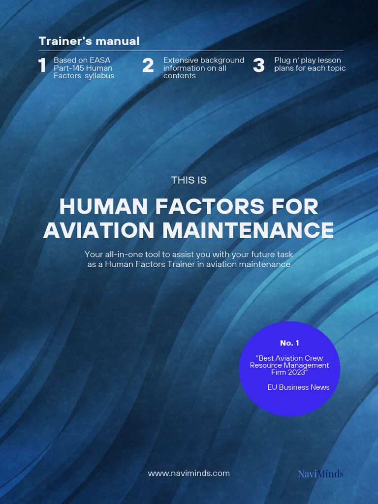 Human Factors For Aviation Maintenance Chapter 1 NaviMinds | PDF ...