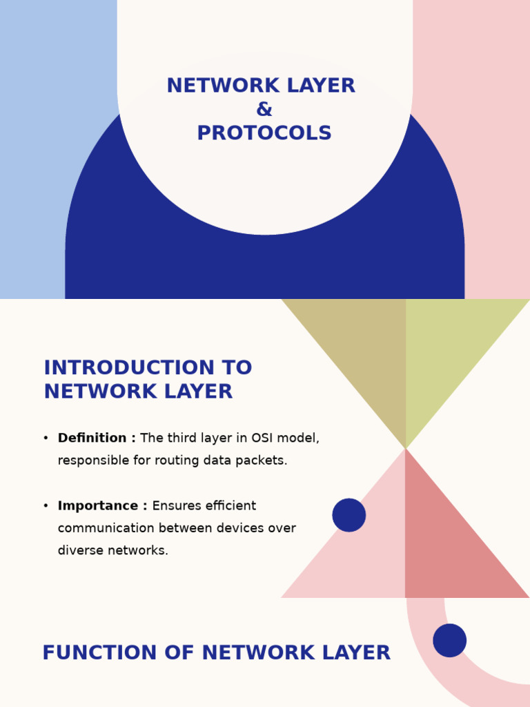 Network Layer and Protocols | PDF | Computer Network | Internet Protocols