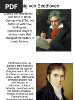 Beethoven Biography & Quiz 2022 | PDF | Ludwig Van Beethoven | Wolfgang ...