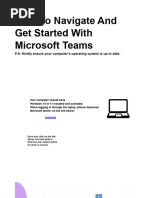 A Step-by-Step Guide On How To Use Microsoft Teams | PDF
