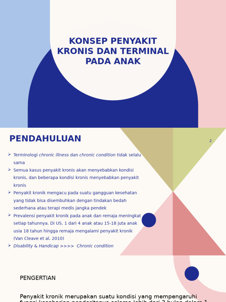 Konsep Penyakit Kronis Dan Terminal Pada Anak | PDF
