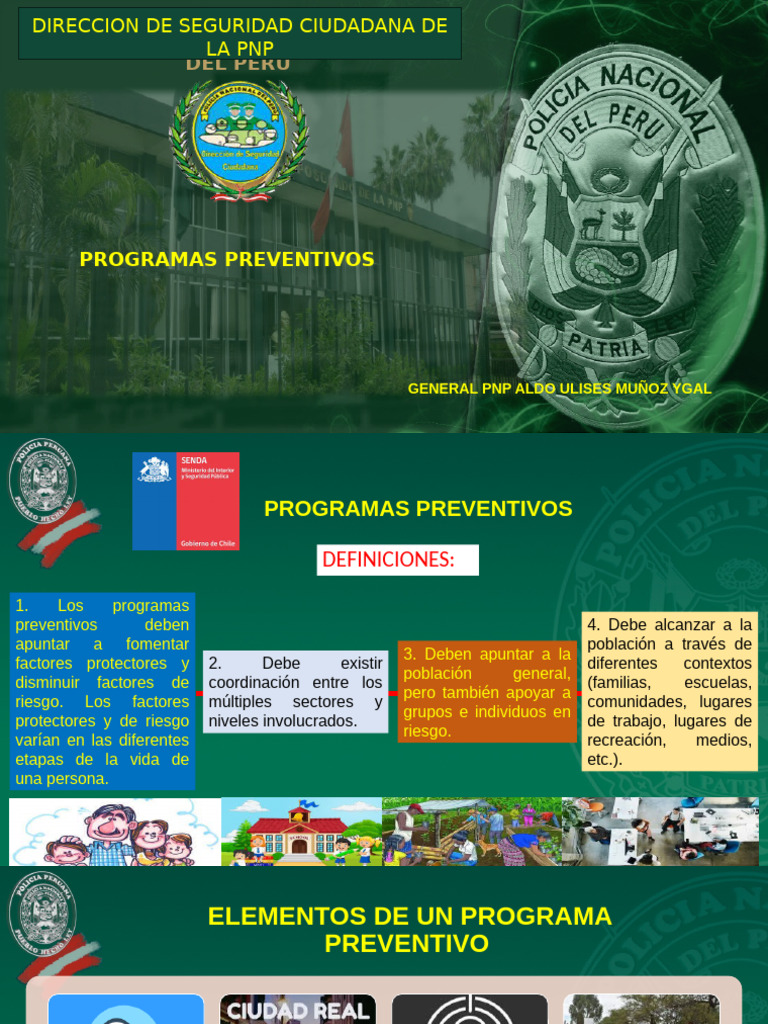 Programas Preventivos 1 | PDF | Planificación | Policía