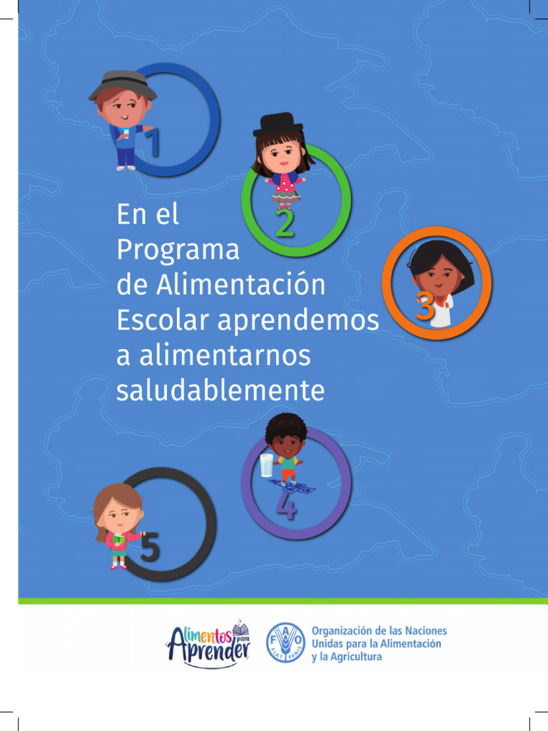 Cartilla en El PAE Aprendemos A Alimentarnos Saludablemente | PDF | Leche | Productos lácteos