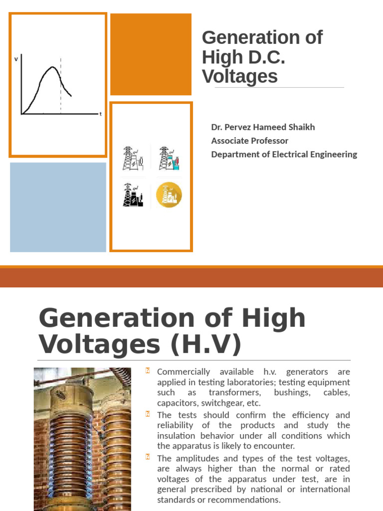 2. Lec# 02 Generation of High DC Voltages - II | PDF | Rectifier | Capacitor