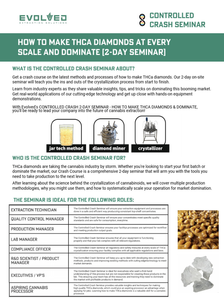 Controlled Crash Seminar Product Brief V1.2 | PDF