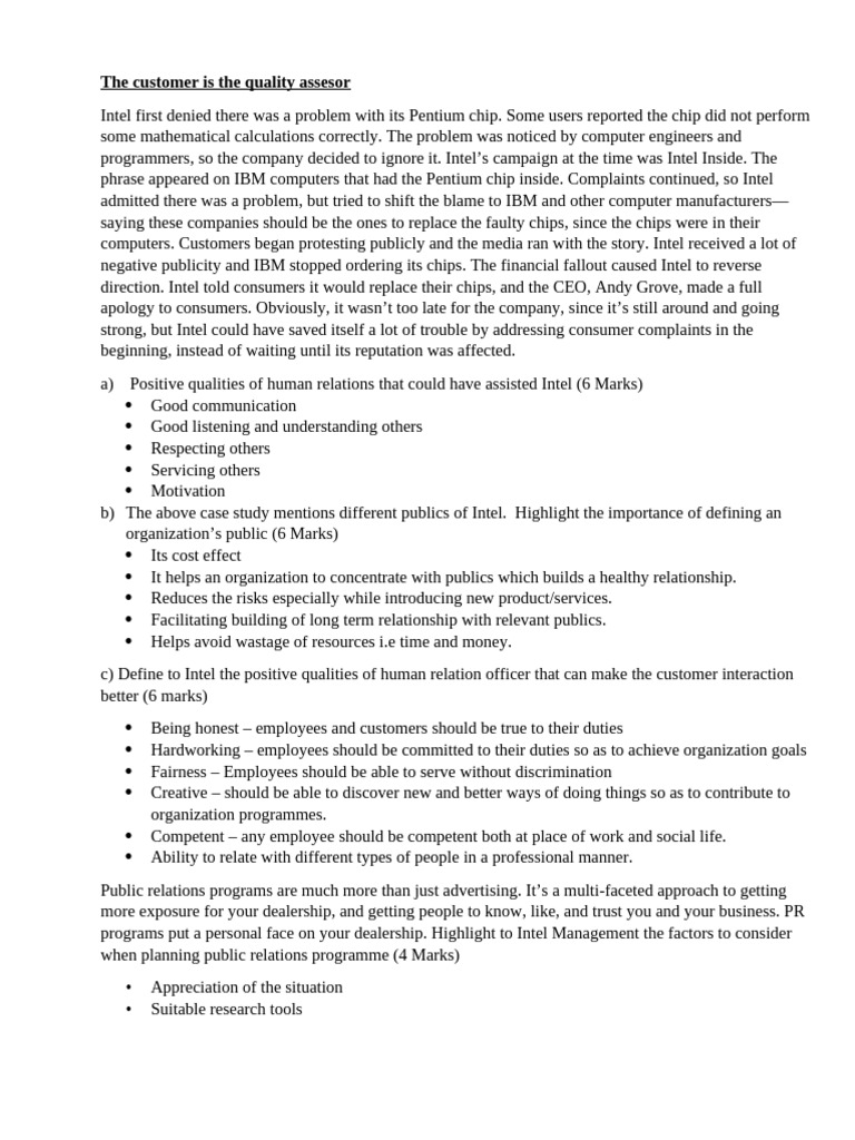 DHR 1201 HUMAN AND PUBLIC RELATION Additional Discussion Questions ...