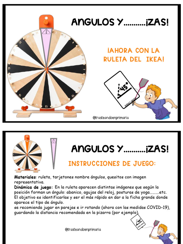 Ruleta - Ikea - Angulos Primaria | PDF