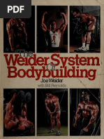 Weider System Exercise Charts Update | PDF | Sports