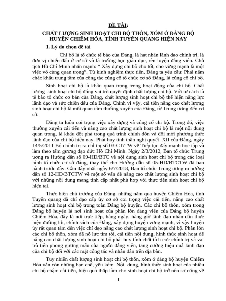 Tuyen.Đề cương KLTN đã chỉnh sửa | PDF