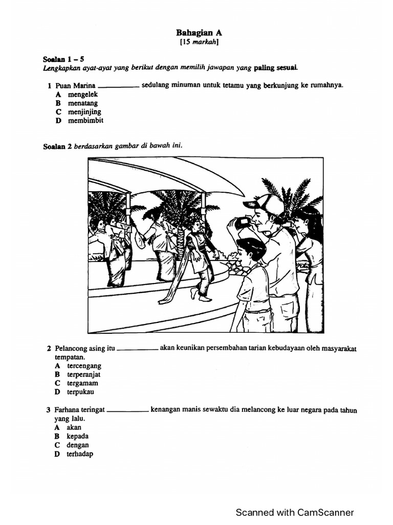 Uasa BM Kertas Model t2 | PDF
