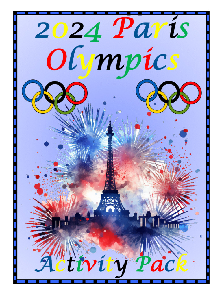 2024 Paris Olympics Activity Pack | PDF | Paralympic Games | Olympic Games