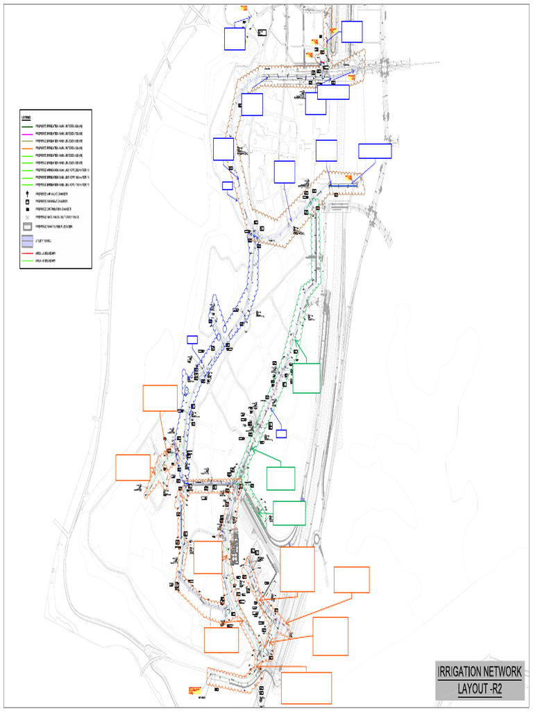 Layout For Irrigation - r2 | PDF