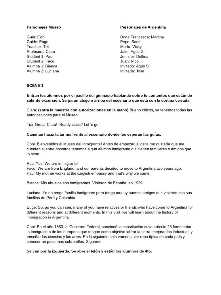 Immigrant's Day | PDF