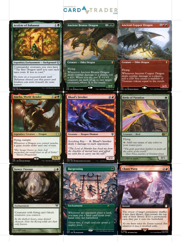 MTG Proxies 2 | PDF