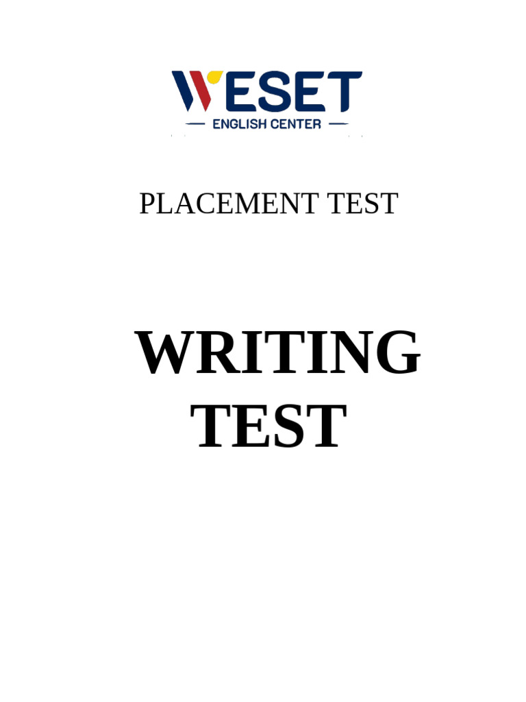 FILE 20210701 183606 Placement-Test-Writing-1 | PDF