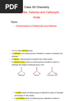 Class 12 Chapter 12 Aldehydes, Ketones and Carboxylic Acids | PDF | Aldehyde | Ketone