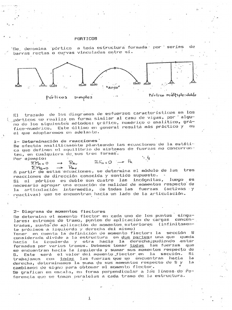 Capitulo 5 Porticos | PDF