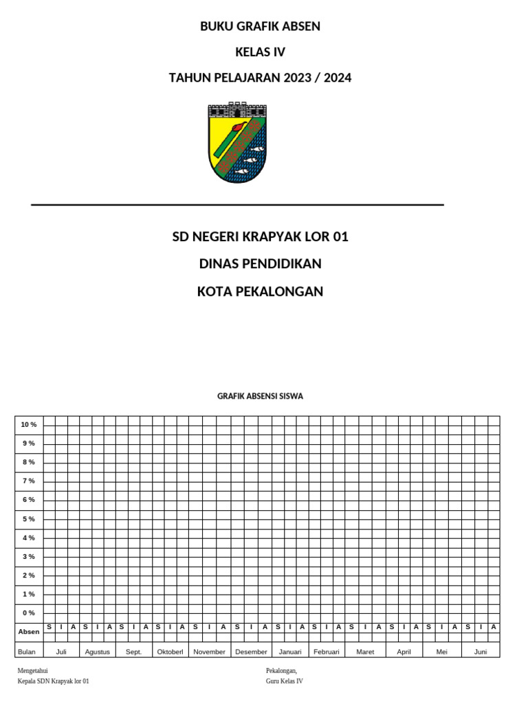 Buku Grafik Absen | PDF