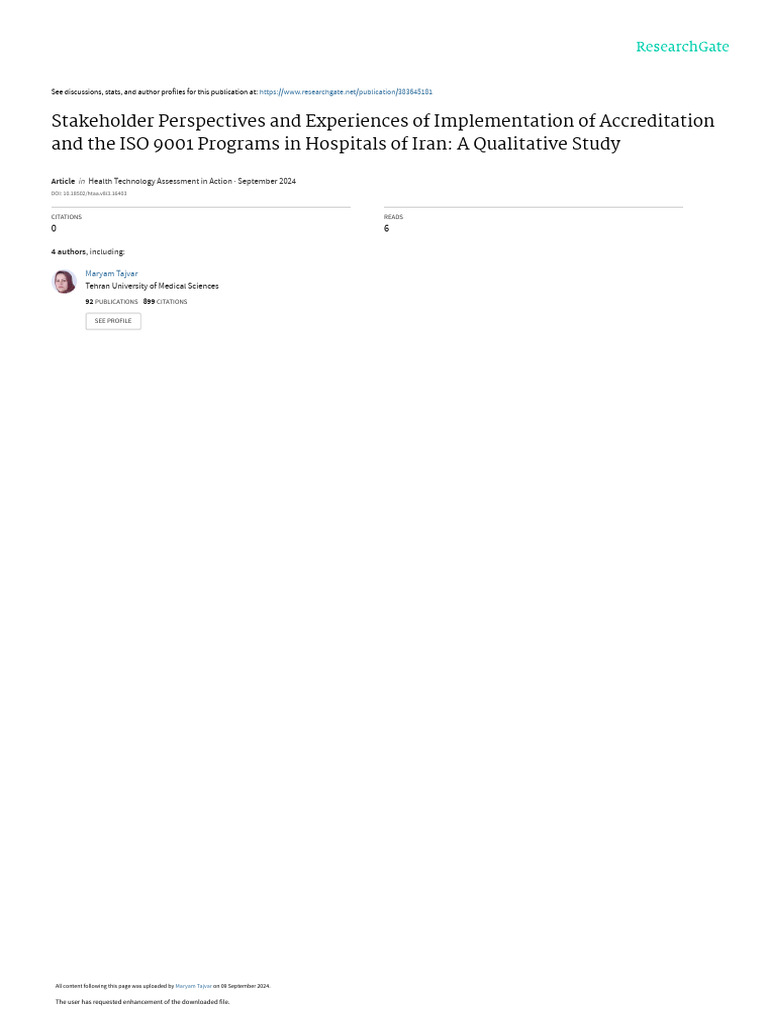 266 ArticleText 1710 1 10 20240814 | PDF | Iso 9000 | Quality ...