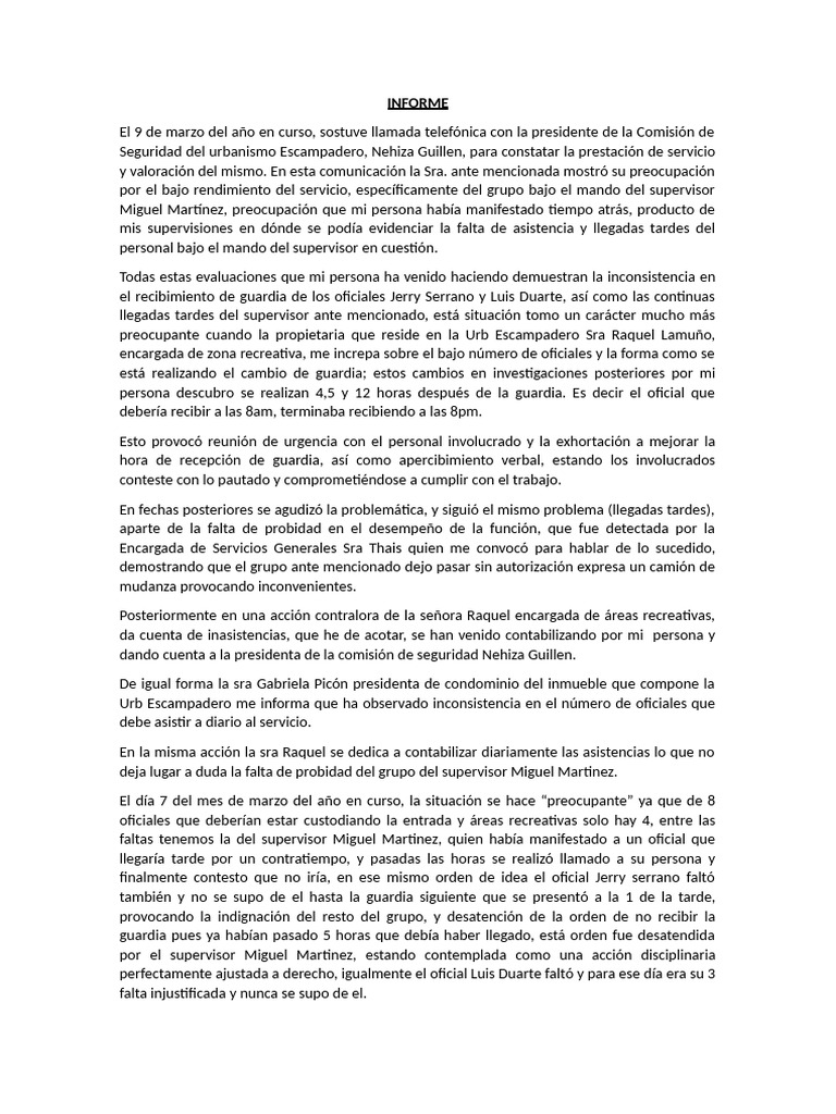 informe 1 | PDF