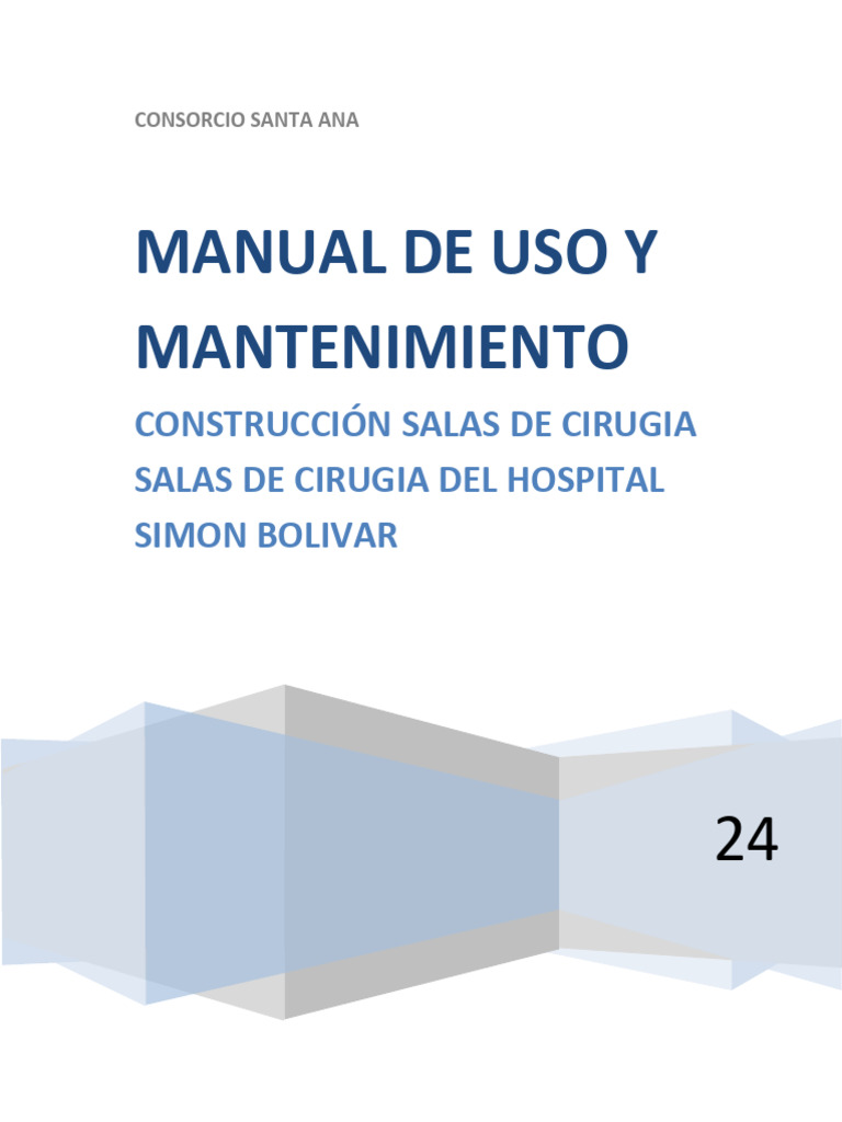 Manual Uso Mantenimiento Electrico | PDF | Aislador (Electricidad) | Enchufes y tomas de ...