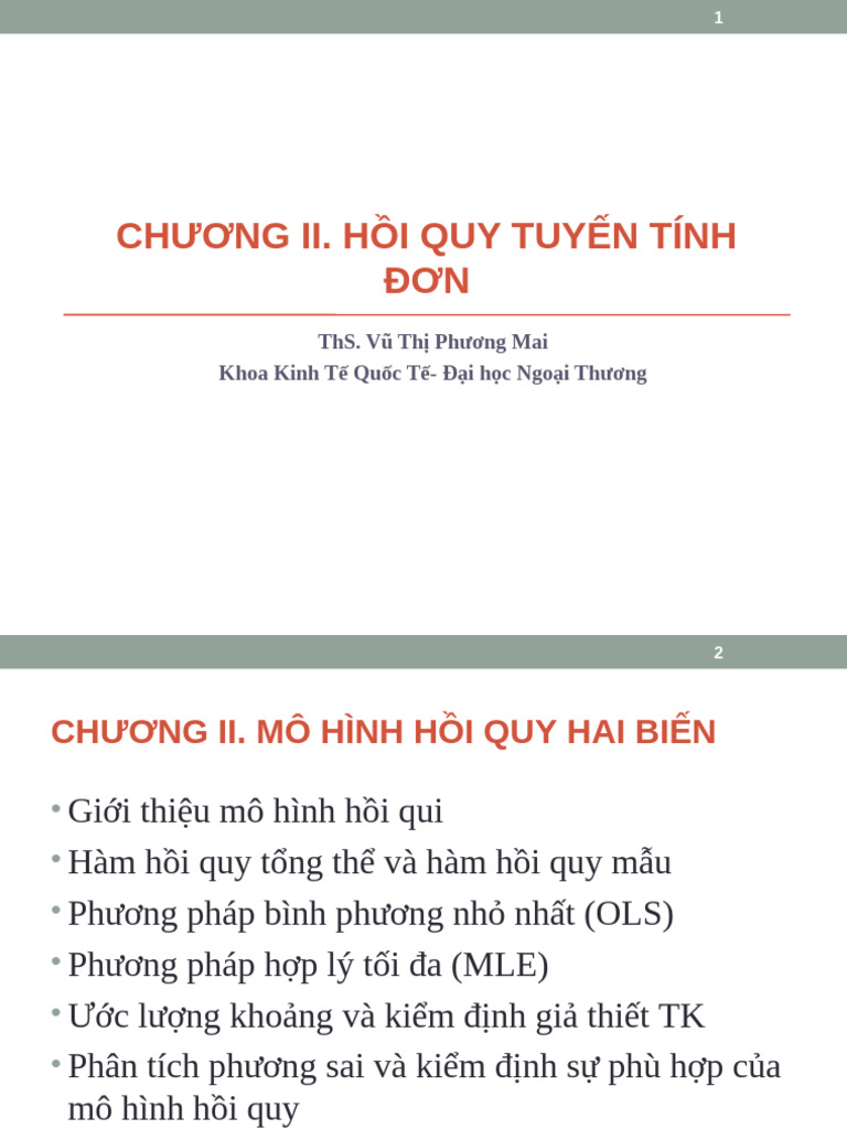 Slide KTL - CH - NG II - PII - SV | PDF