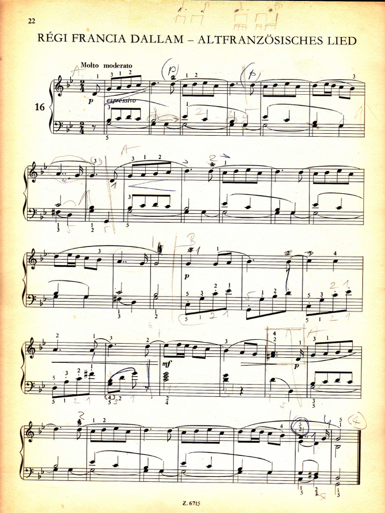 csajkovszkij régi francia dal | PDF