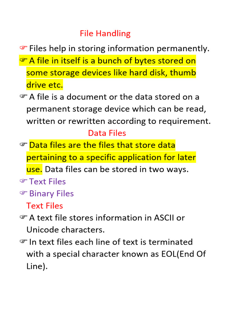 Text and Binary file-1 | PDF | Computer File | Text File Text and Binary file-1 | PDF | Computer File | Text File