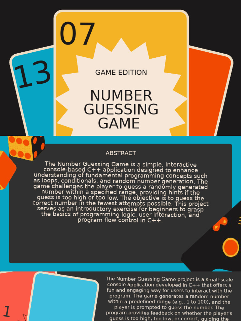Number guessing game | PDF | Computer Program | Programming Number guessing game | PDF | Computer Program | Programming
