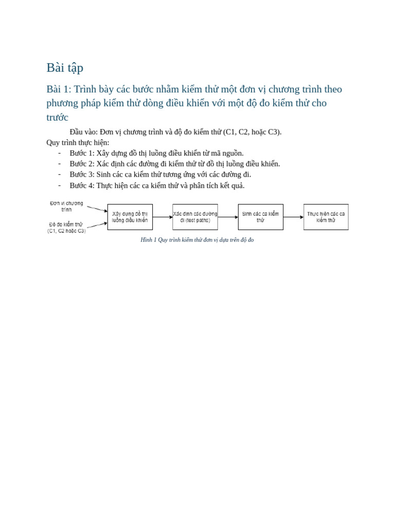 KTPM - Bài Tập - Nguyễn Văn Sáng - 22021159 | PDF