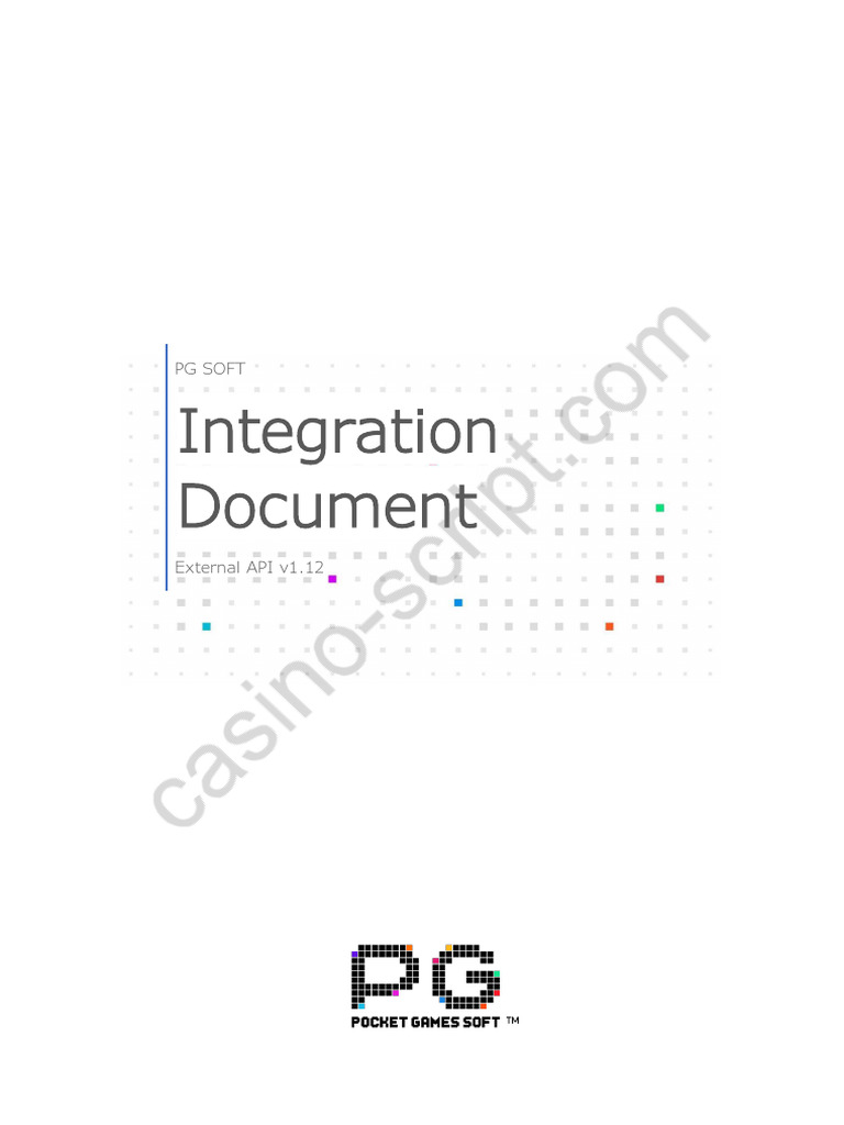 PGSoft Integration Document External v1.12 | PDF | Json | Computing