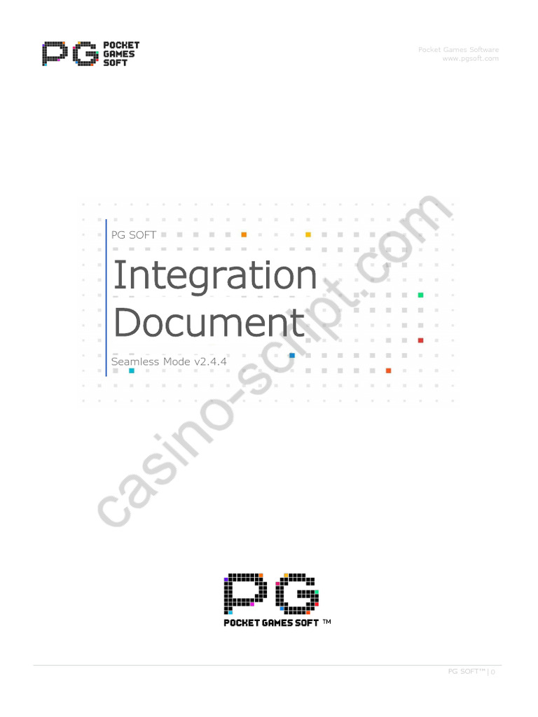 PGSoft Integration Document Seamless Mode v2.4.5 | PDF | World Wide Web ...