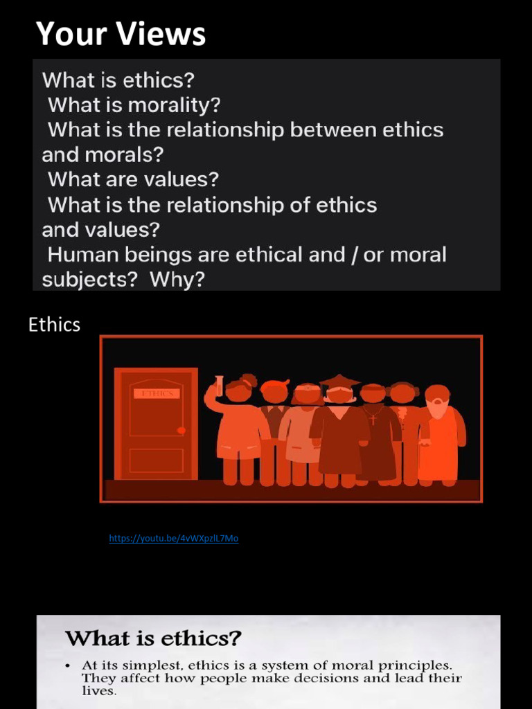 Understanding Ethics and Morality Concepts | PDF | Utilitarianism ...