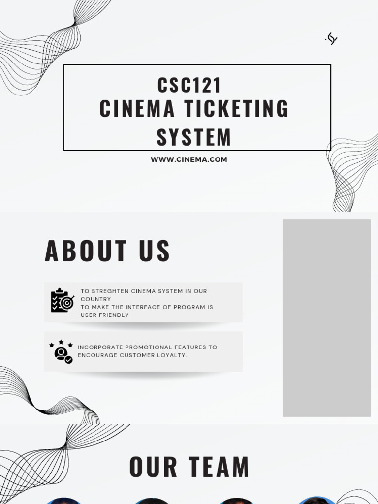 CSC121 Cinema Ticketing System | PDF | Payments | Business