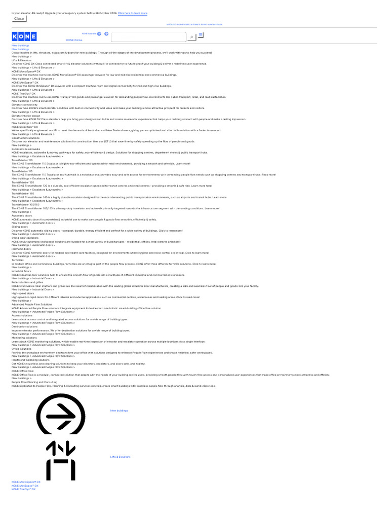 Automatic Sliding Doors - Automatic Doors - KONE Australia - KONE ...