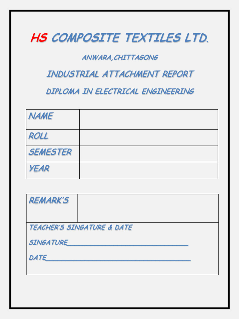 Hs Composite Textiles Ltd(2)(1) | PDF