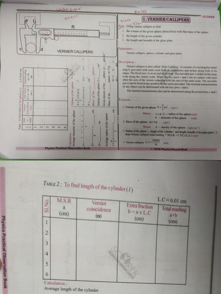 Physics Record | PDF