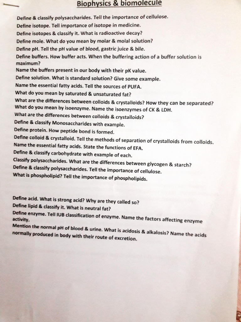 Prof Question That You Should Answer Ist | PDF