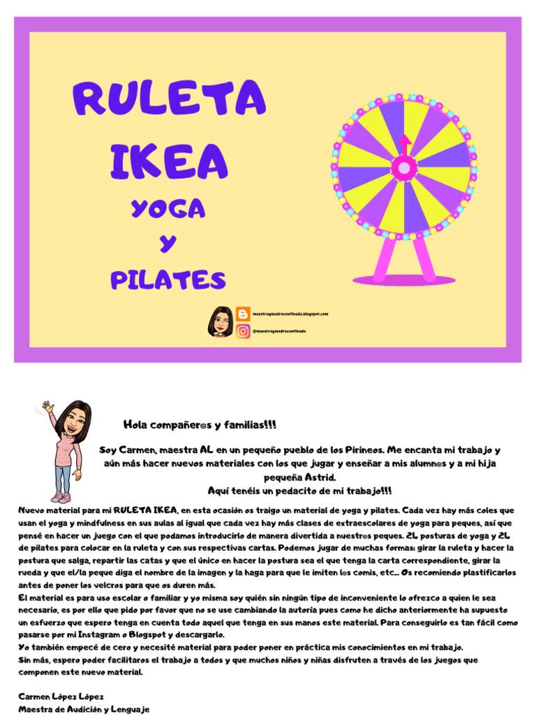 Ruleta Ikea Yoga-Pilates | PDF