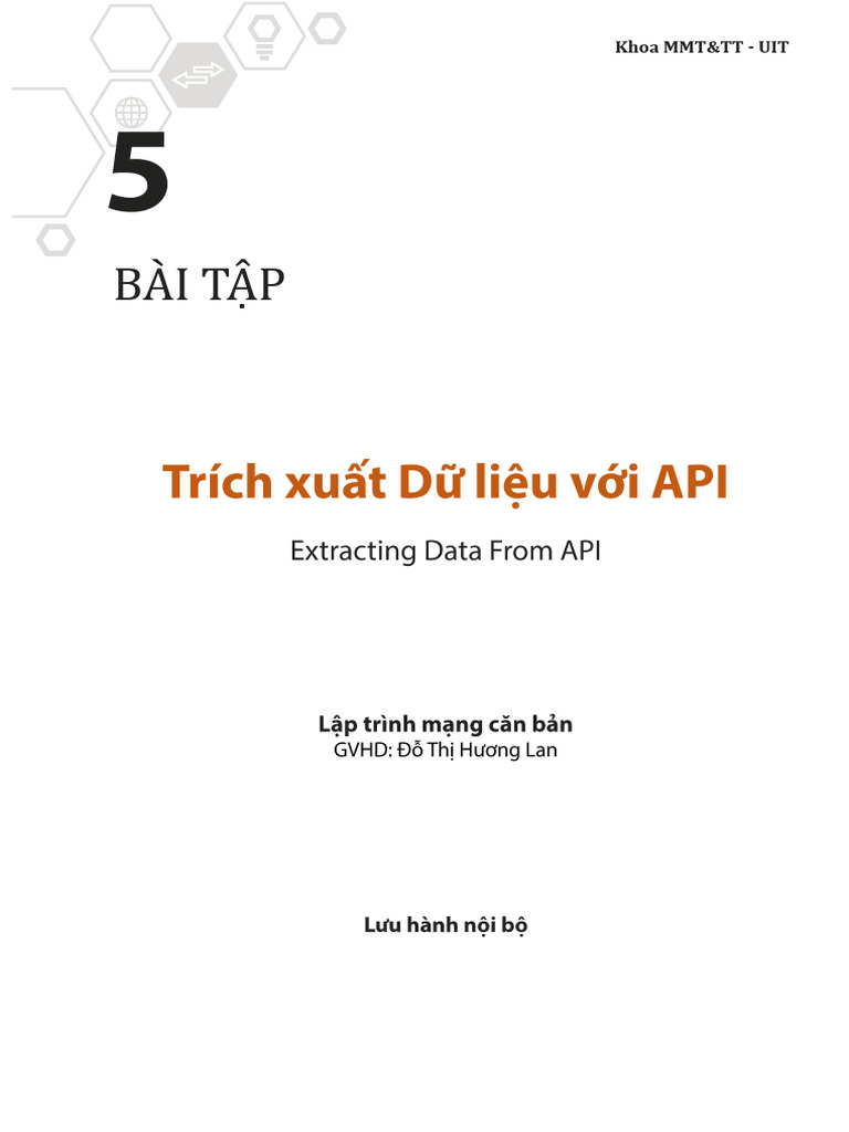 Bài Tập: Khoa Mmt&Tt - Uit | PDF